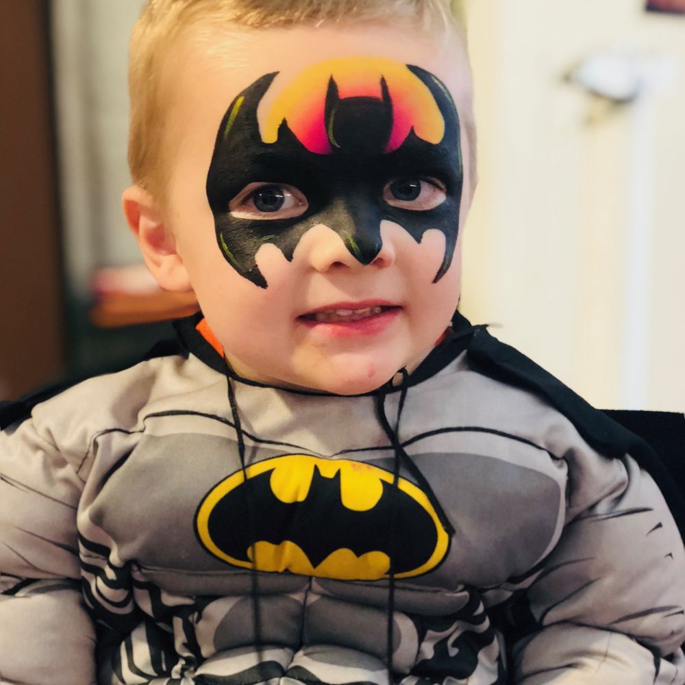 Batman Face Paint