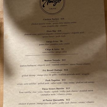 AMIGO CAFE - Updated June 2024 - 362 Photos & 386 Reviews - US Hwy 163 ...