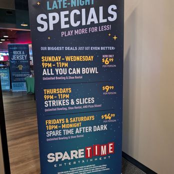 SPARE TIME - MADISON - Updated January 2026 - 13 Photos & 18 Reviews ...