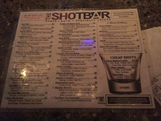 THE SHOT BAR - Updated November 2025 - 10 Photos & 18 Reviews - 100 S ...
