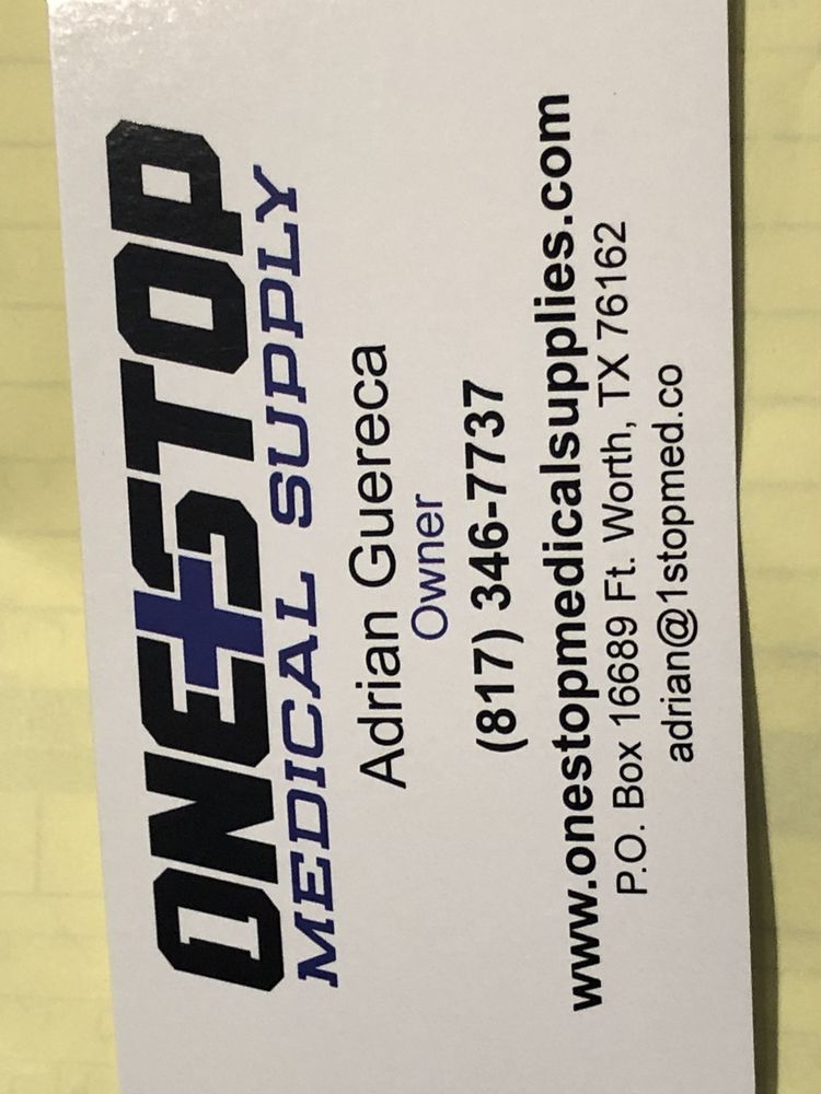 ONE STOP MEDICAL SUPPLY - Updated March 2026 - Fort Worth, Texas ...