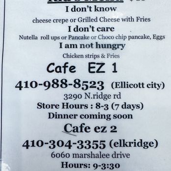 CAFE EZ - Updated December 2024 - 97 Photos & 79 Reviews - 6060 ...