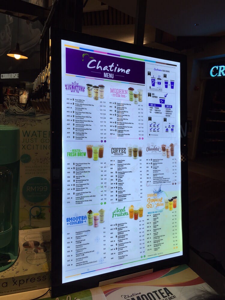 CHATIME - Coffee & Tea - F-29, 1, Jalan Telawi Satu, Kuala Lumpur ...