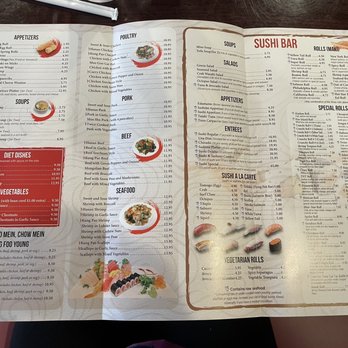 Peking house menu store