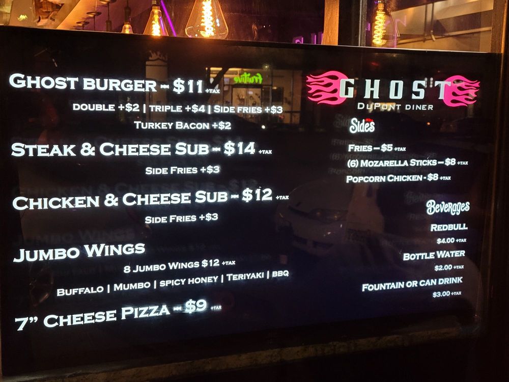 GHOST DINER DUPONT CIRCLE - Updated December 2025 - 1327 Connecticut ...