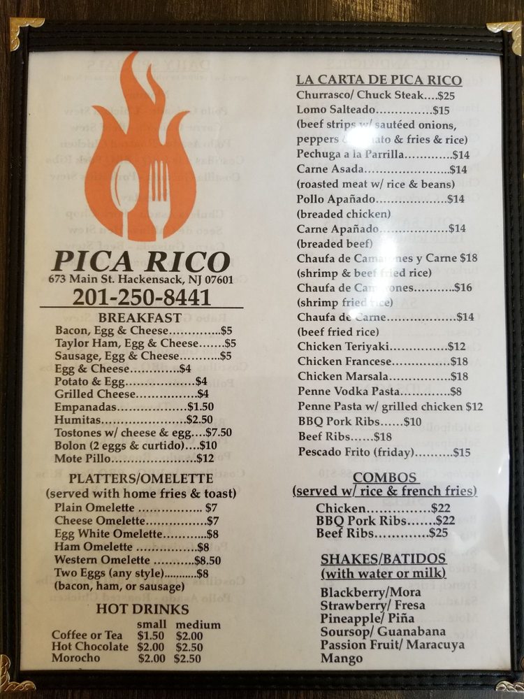 PICA RICO - Updated February 2025 - 10 Photos - 673 Main St, Hackensack ...