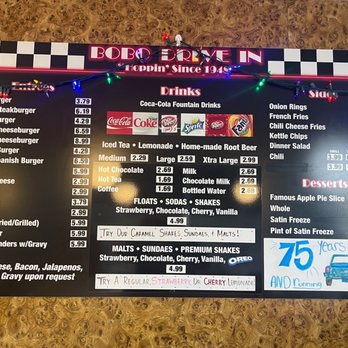 BOBO’S DRIVE IN - Updated July 2024 - 148 Photos & 208 Reviews - 2300 ...