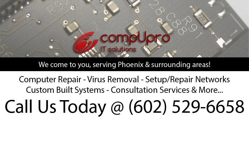 COMPUPRO IT SOLUTIONS - Phoenix, Arizona - IT Services & Computer ...