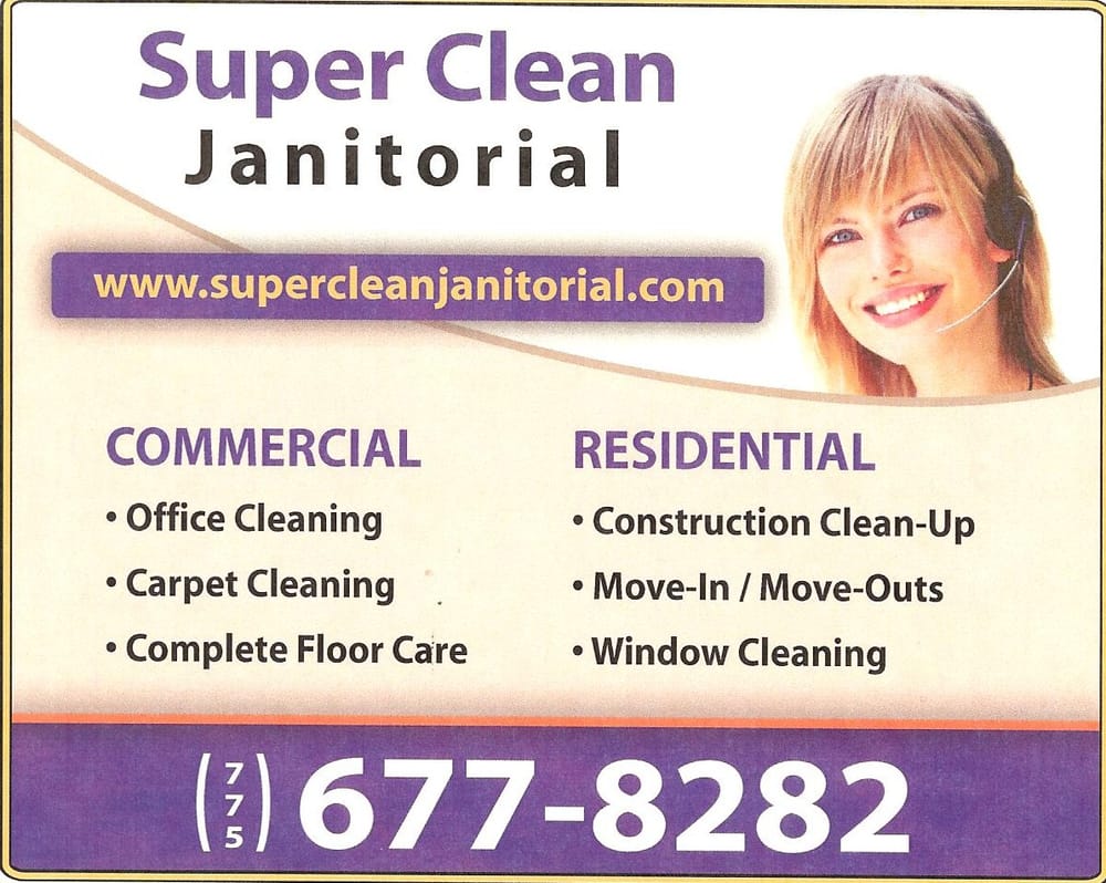SUPER CLEAN JANITORIAL - Updated October 2025 - 17735 Sapphire Canyon ...