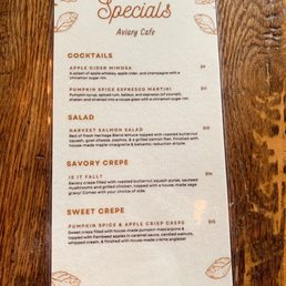 AVIARY CAFE - FARMERS PARK - Updated October 2025 - 304 Photos & 273 ...