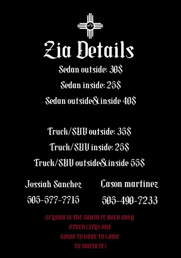 ZIA DETAILS - Updated March 2025 - Santa Fe, New Mexico - Auto Detailing - Phone Number - Yelp