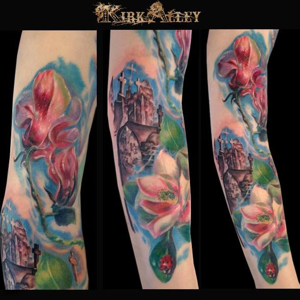 Kirk Alley Tattoos