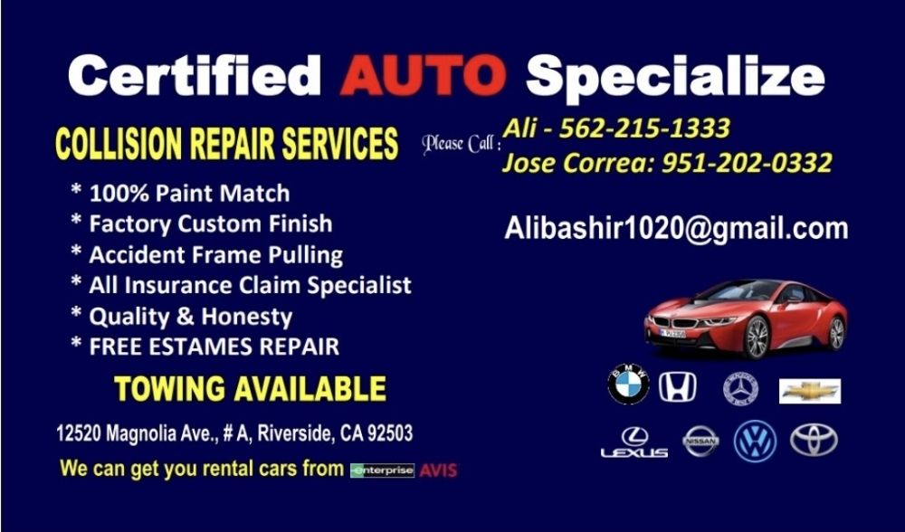 CERTIFIED AUTO SPECIALIST - Updated August 2025 - Request a Quote ...