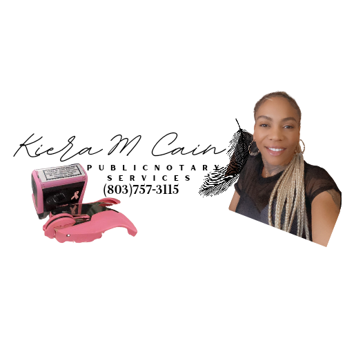KIERA M CAIN MOBILE PUBLIC NOTARY SERVICES - Updated April 2024 ...