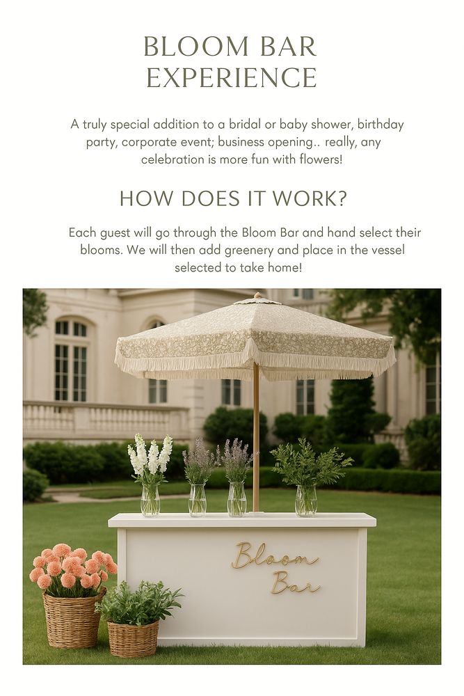 Grace in Bloom Floral Design & Bloom Bar - Same Day Service Available ...