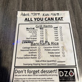 DZO KOREAN BBQ - Updated November 2025 - 146 Photos & 57 Reviews - 2611 ...