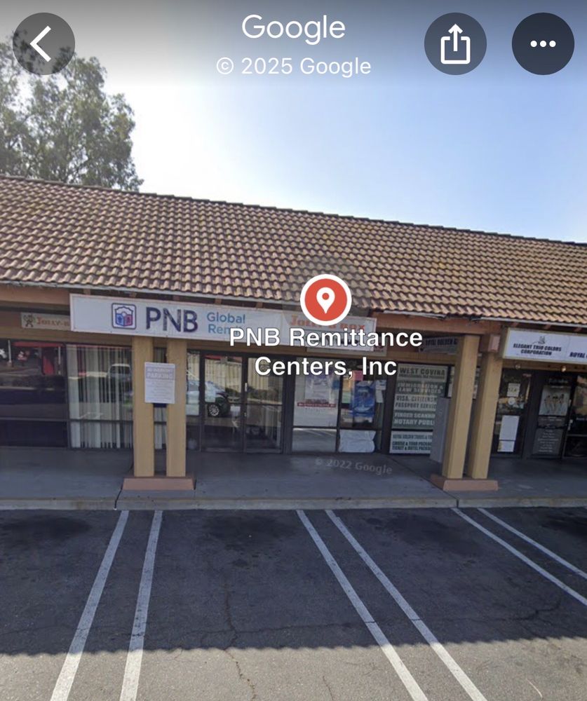 PNB REMITTANCE CENTERS INC - Updated November 2025 - 1559 E Amar Rd ...