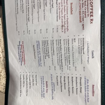 THE COFFEE RX - Updated December 2025 - 55 Photos - 1162 Montgomery Dr ...