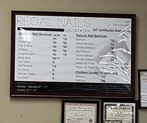 REGAL NAILS, SALON & SPA - Updated December 2025 - 14821 6 Mile Cypress ...
