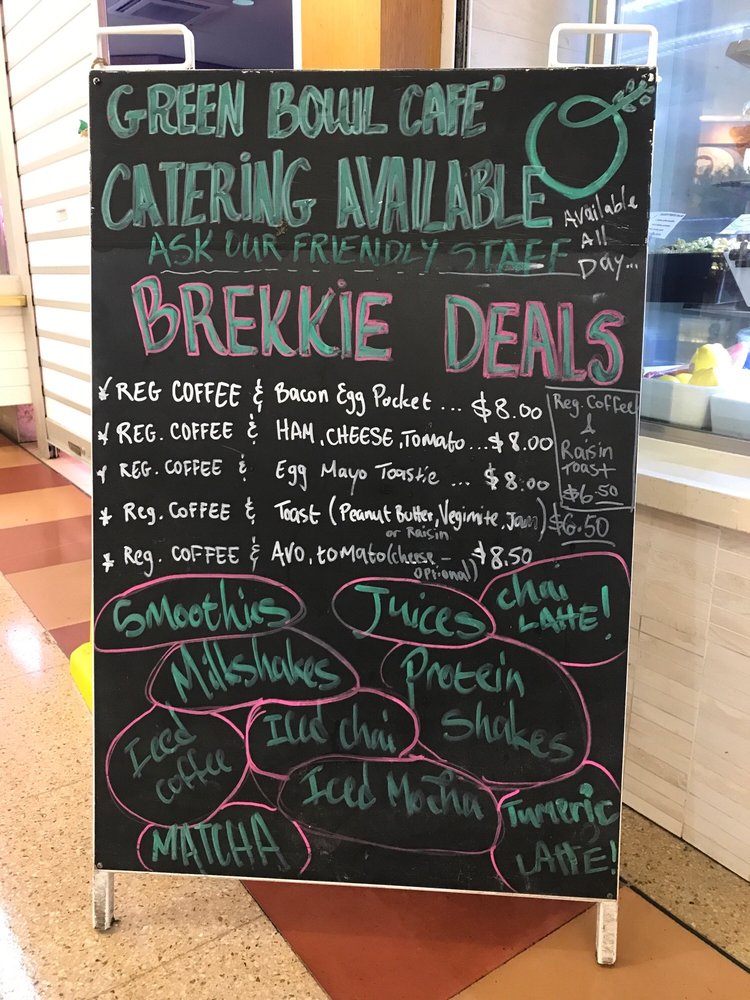 THE GREEN BOWL CAFÉ - Updated January 2025 - 285 New South Head Rd ...