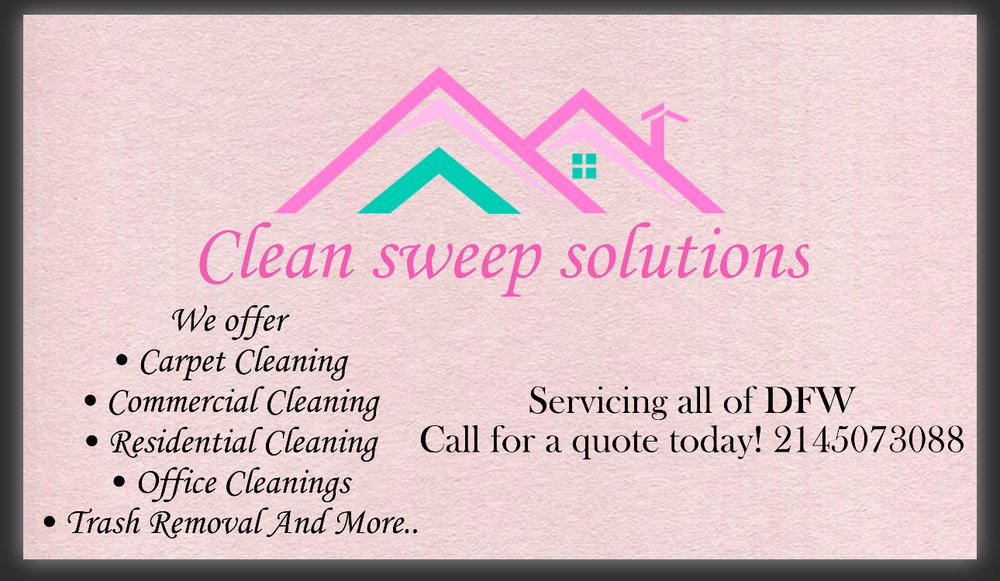 CLEAN SWEEP SOLUTIONS - Updated December 2024 - Request a Quote - Dallas, Texas - Home Cleaning ...