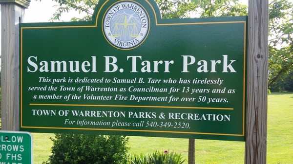 SAM TARR PARK - Updated December 2025 - Gold Cup Dr, Warrenton ...