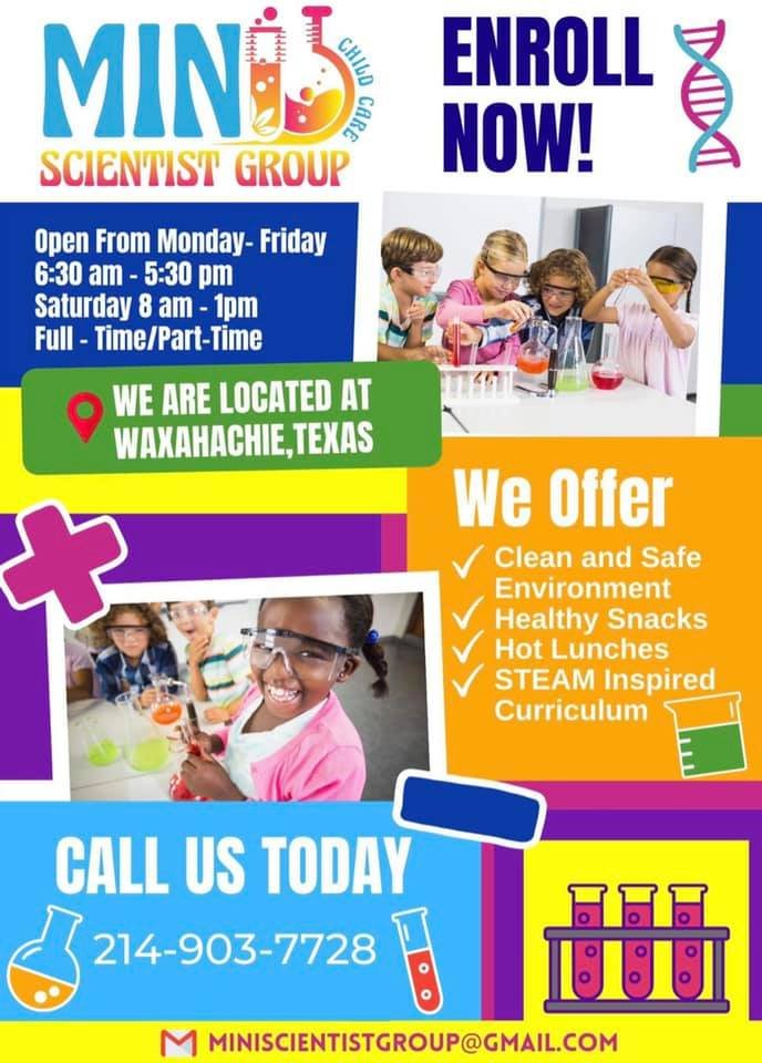 MINI SCIENTIST ACADEMY - Updated December 2025 - Request Consultation - 509 Ferris Ave ...