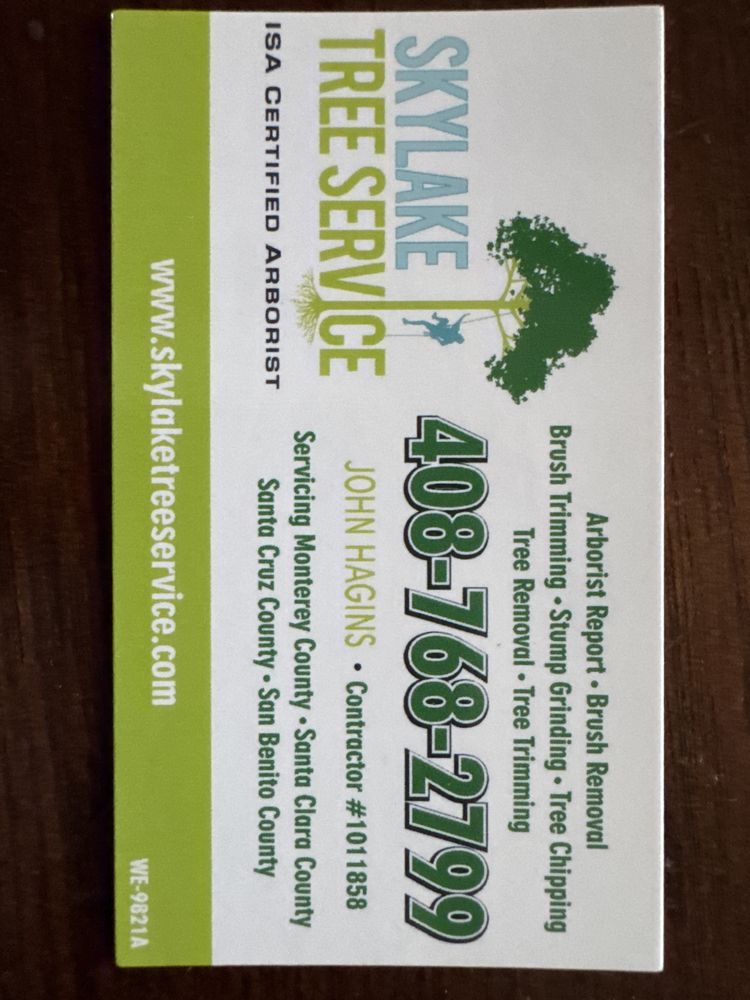 SKYLAKE TREE SERVICE - Updated May 2026 - 1095 Ayer Dr, Gilroy ...