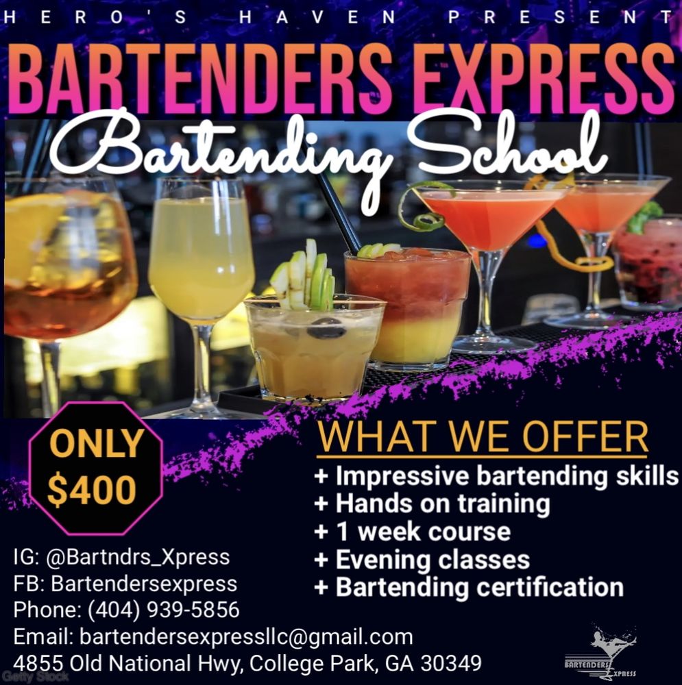 BARTENDERS EXPRESS - Updated July 2025 - 4855 Old National Hwy, Atlanta, Georgia - Bartenders ...