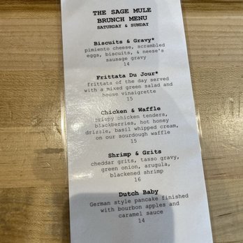 THE SAGE MULE - Updated July 2024 - 579 Photos & 287 Reviews - 608 ...