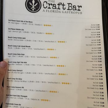 THE CRAFT BAR - DESTIN - Updated January 2026 - 590 Photos & 792 ...