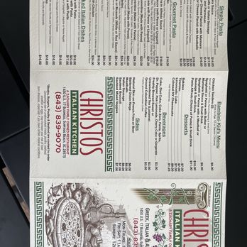 CHRISTOS ITALIAN KITCHEN - Updated December 2025 - 51 Photos & 25 ...