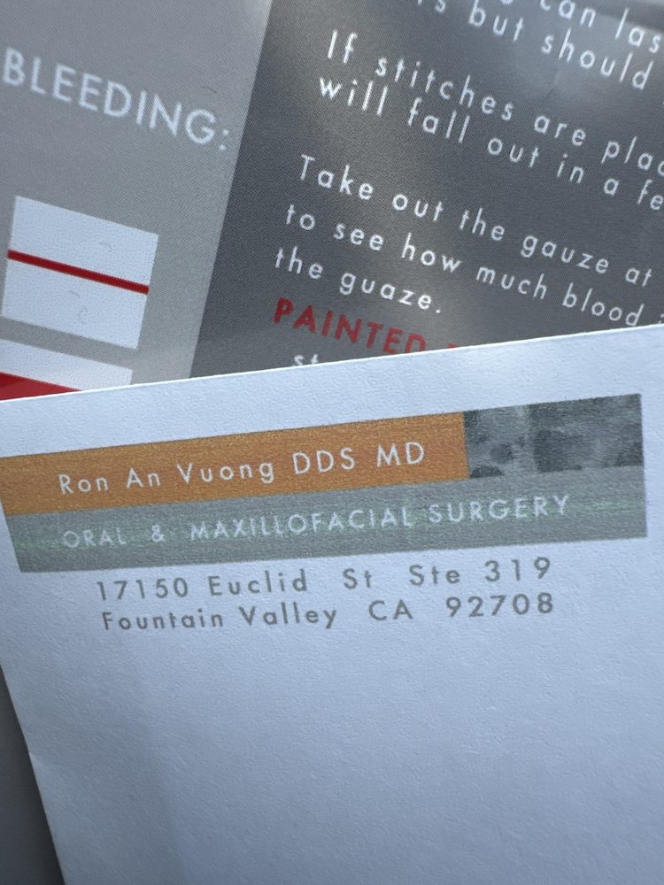 RON AN VUONG, DDS, MD - Updated October 2025 - 46 Reviews - 17150 Euclid St, Fountain Valley ...