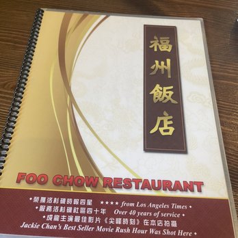 FOO CHOW RESTAURANT - Updated December 2024 - 566 Photos & 527 Reviews ...