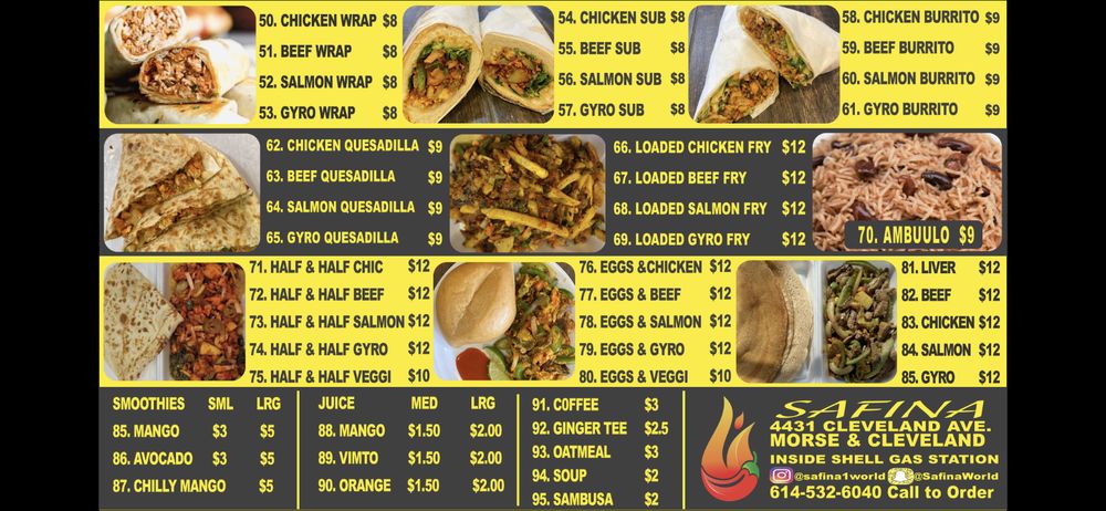 SAFINA WORLD RESTAURANT - Updated October 2025 - 4431 Cleveland Ave ...