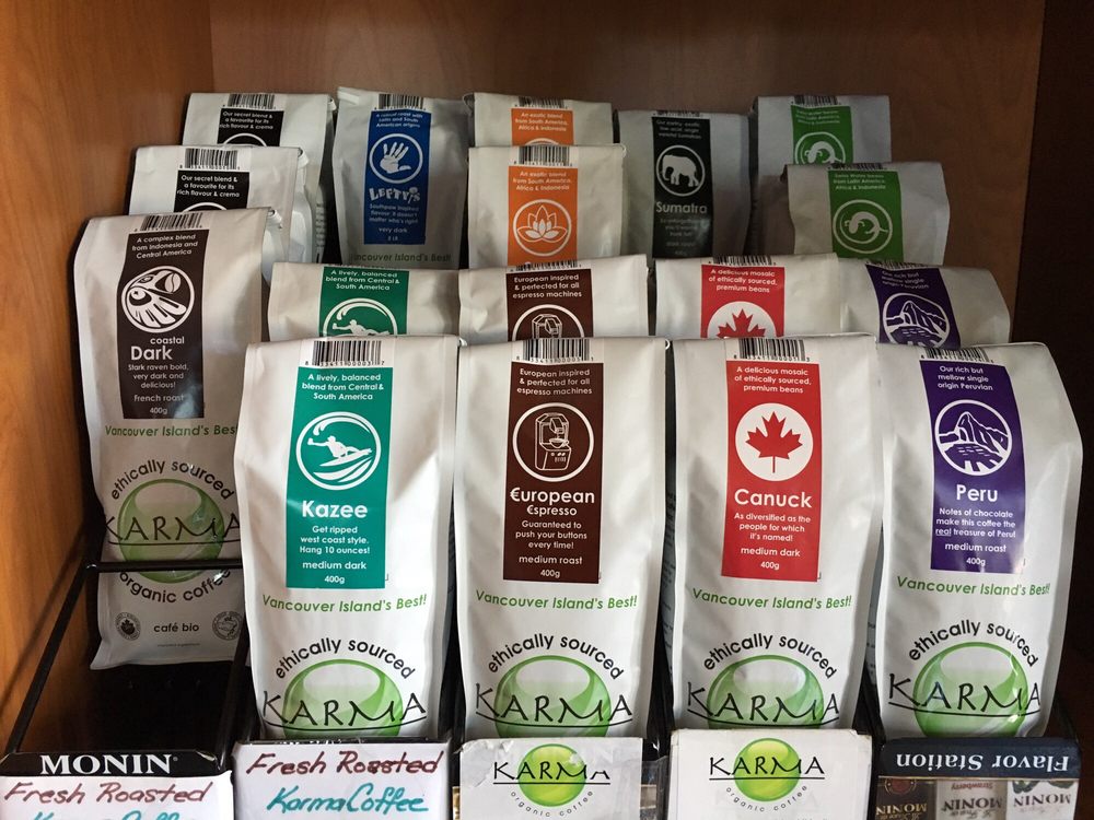 KARMA COFFEE AND COFFEE HOUSE - 2458 Alberni Hwy, Coombs, British ...