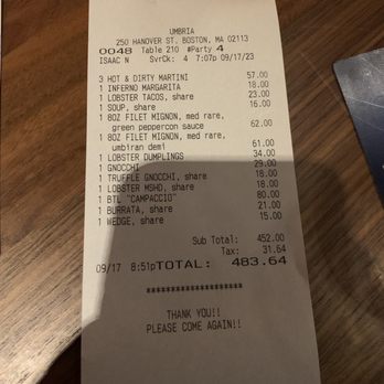 UMBRIA - Updated July 2024 - 105 Photos & 71 Reviews - 250 Hanover St ...