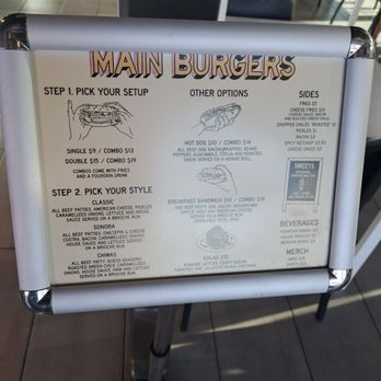MAIN BURGER - Updated December 2025 - 191 Photos & 133 Reviews - 161 W ...