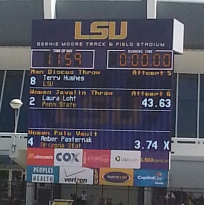 LSU BERNIE MOORE TRACK & FIELD STADIUM - 15 Photos - Nicholson At N ...