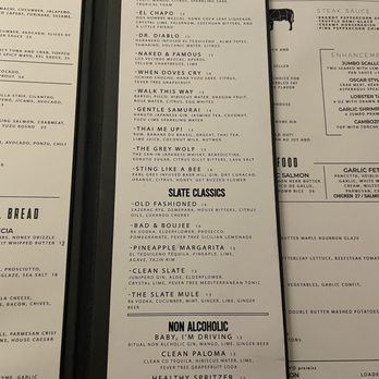 SLATE STEAK SUSHI & COCKTAILS - Updated April 2025 - 962 Photos & 458 ...