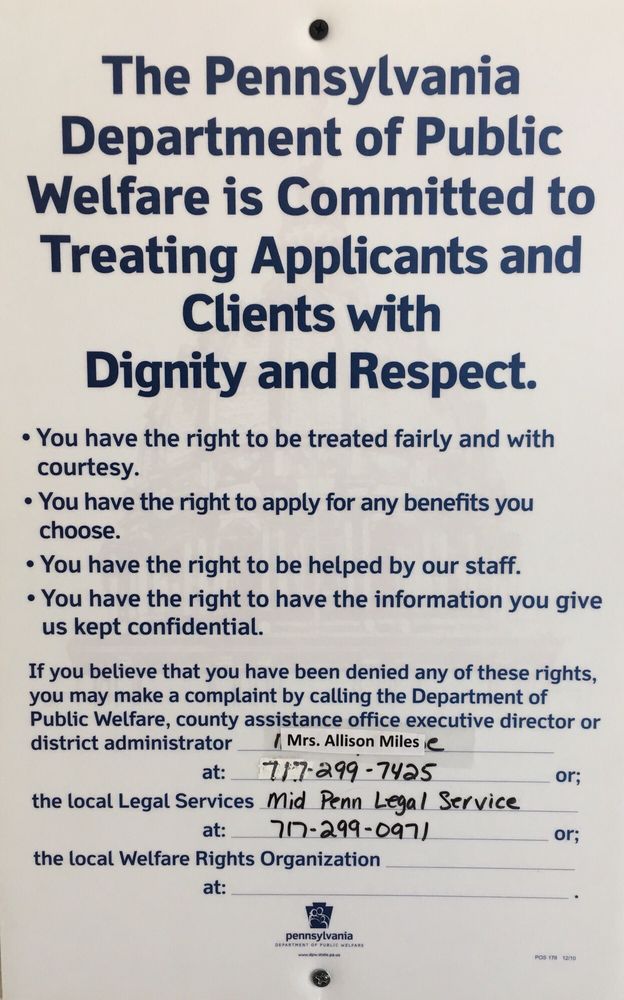 LANCASTER COUNTY ASSISTANCE OFFICE - Updated September 2025 - 832 Manor ...