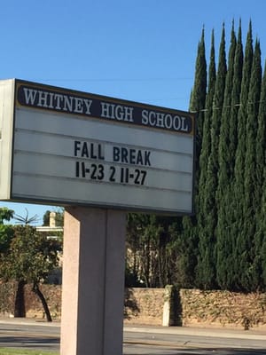 WHITNEY HIGH SCHOOL - Updated June 2026 - 37 Photos - 16800 Shoemaker ...