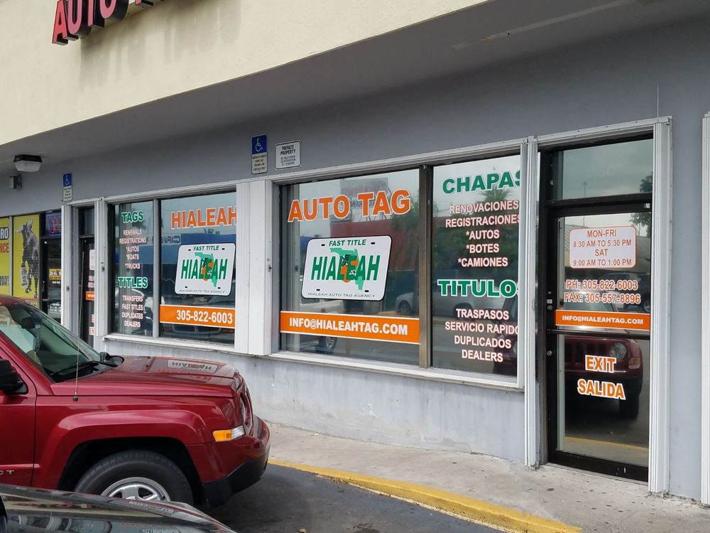 HIALEAH AUTO TAG AGENCY - Updated 05/2025 - 23 Reviews - 1550 W 84th St ...