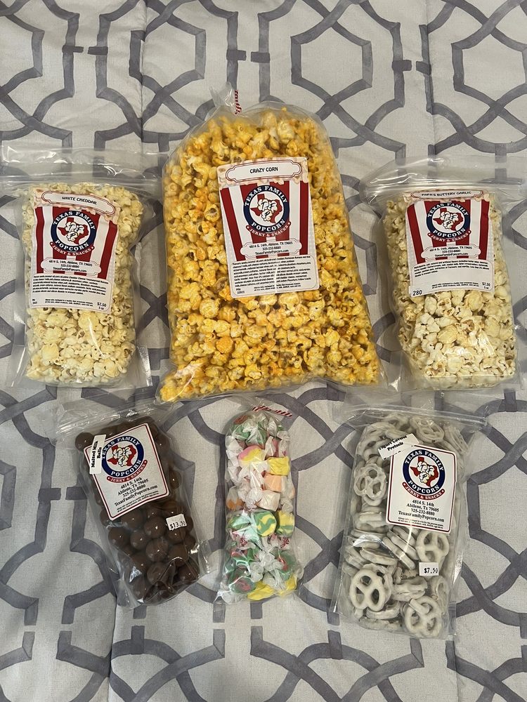 TEXAS FAMILY POPCORN - Updated October 2025 - 4814 S 14th St, Abilene ...