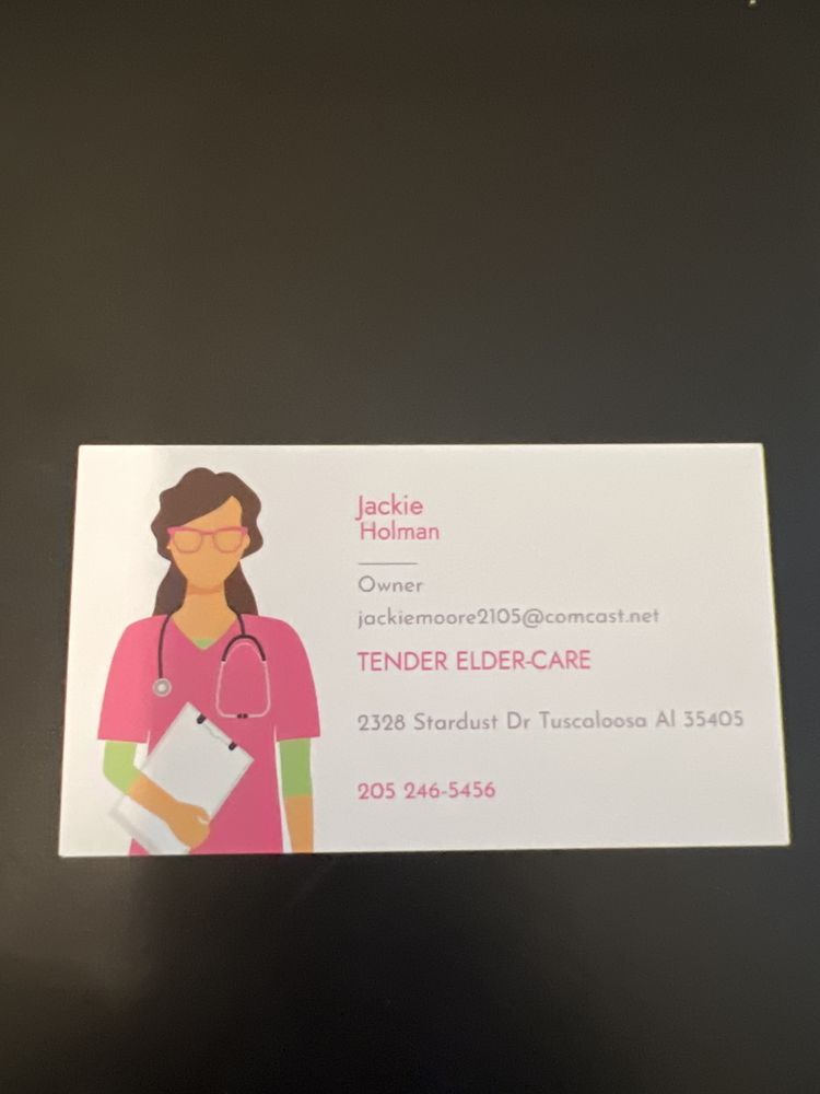 TENDER ELDER CARE - Updated February 2025 - 2328 Stardust Dr ...