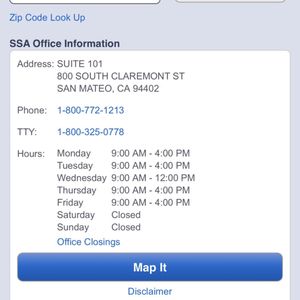 SOCIAL SECURITY - Updated October 2025 - 51 Reviews - 800 S Claremont ...