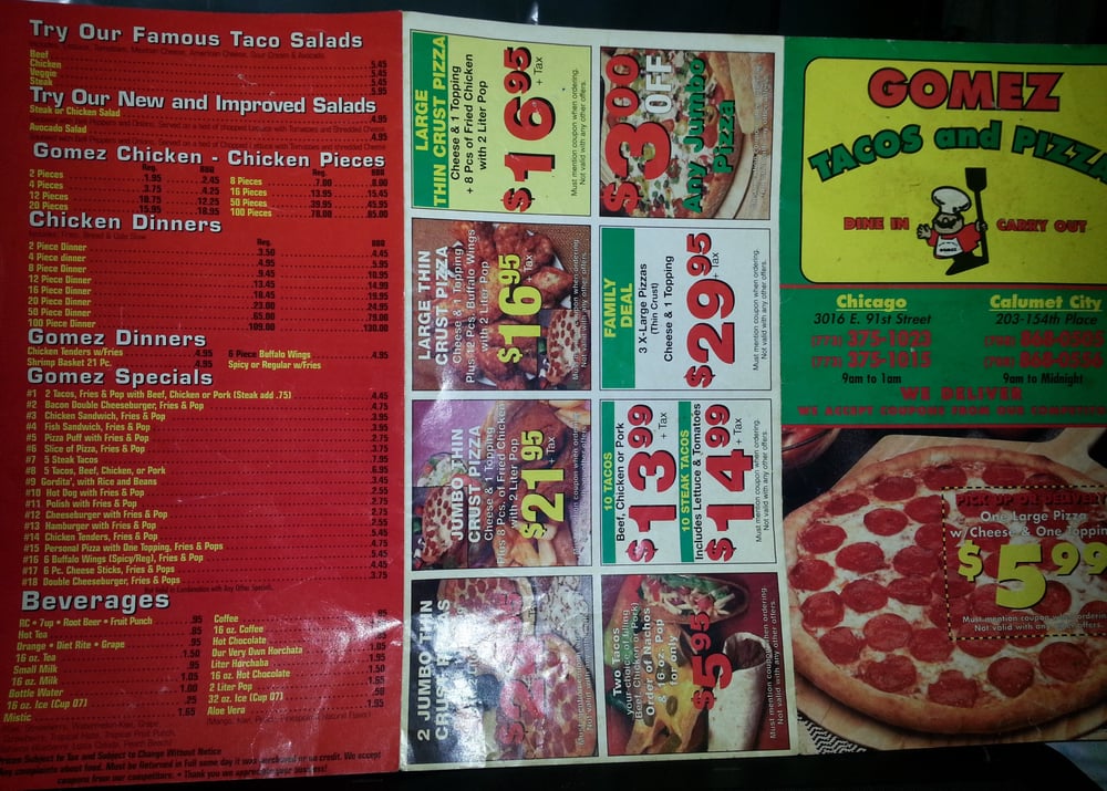GOMEZ TACO’S - Updated December 2025 - 26 Reviews - 3016 E 91st St ...