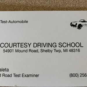 COURTESY DRIVING SCHOOL - Updated December 2025 - 85 Reviews - 54901 ...
