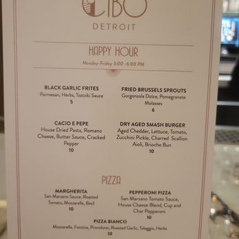 CIBO DETROIT - Updated August 2025 - 471 Photos & 208 Reviews - 600 W ...