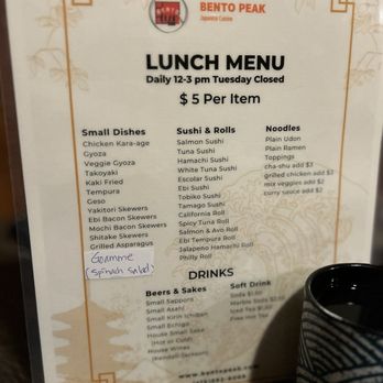 BENTO PEAK - Updated June 2024 - 302 Photos & 91 Reviews - 4724 Geary ...